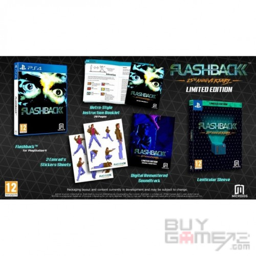 (PS4) Flashback (25周年限定版) 歐洲限定版